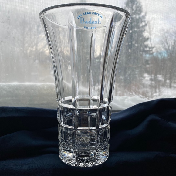 Badash | Accents | Badash Crystal Alice Pattern Flower Vase | Poshmark